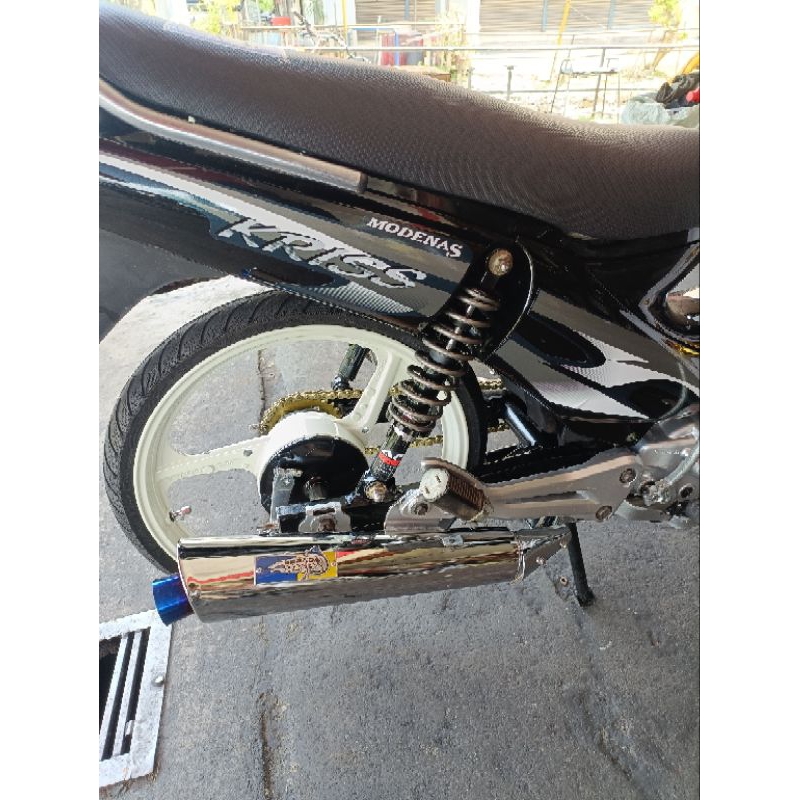 KRISS 110 ESPADA RACING EXHAUST PIPE | Shopee Malaysia