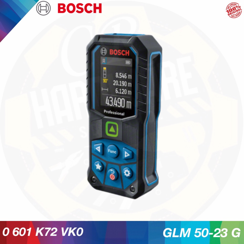 BOSCH GLM 50-23 G PROFESSIONAL LASER MEASURE | Shopee Malaysia