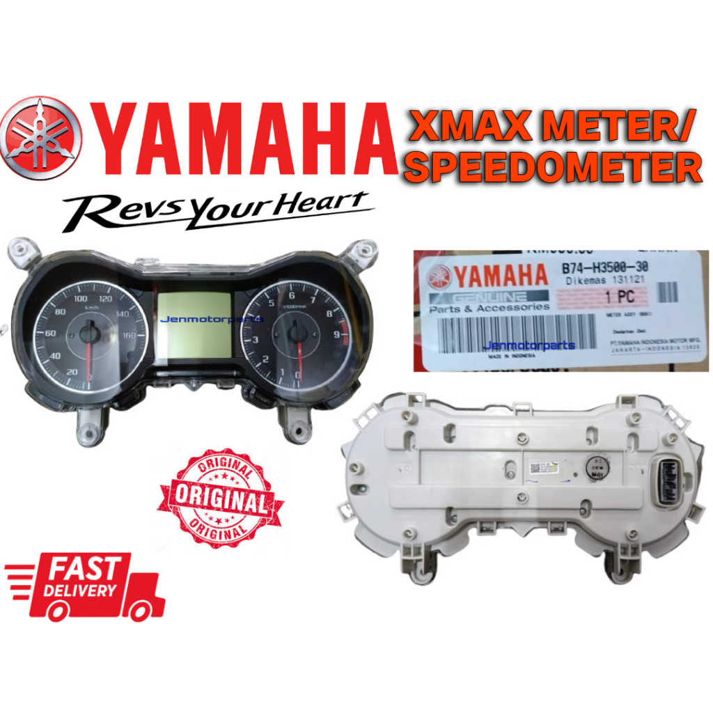 XMAX METER SPEEDOMETER ORIGINAL #METER#XMAX#B74-H3500-30# | Shopee Malaysia