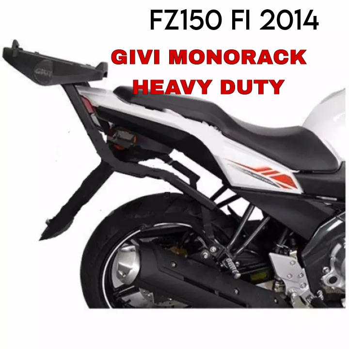 GIVI MONORACK HEAVY DUTY YAMAHA FZ150 FZ 150 FI NEW 2014 ABOVE FZ150i ...