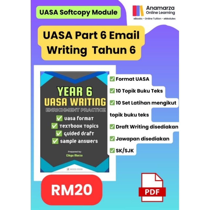 [ SOFTCOPY | PDF ] TAHUN 6 - PART 6 UASA EMAIL WRITING ENRICHMENT ...