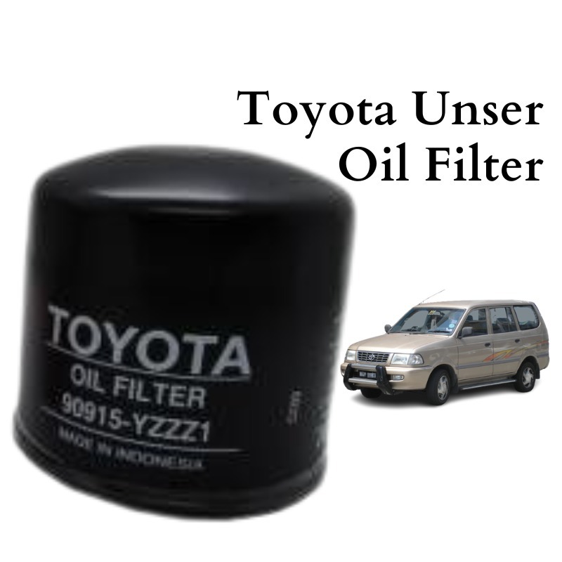 Original Toyota Unser Geniune Oil Filter 90915-YZZZ1 | Shopee Malaysia