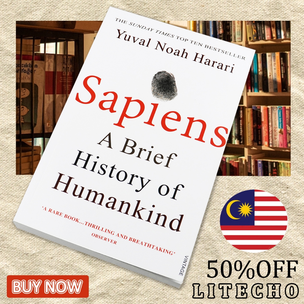 Sapiens:A Brief History of Humankind by Yuval Noah Harari English book ...
