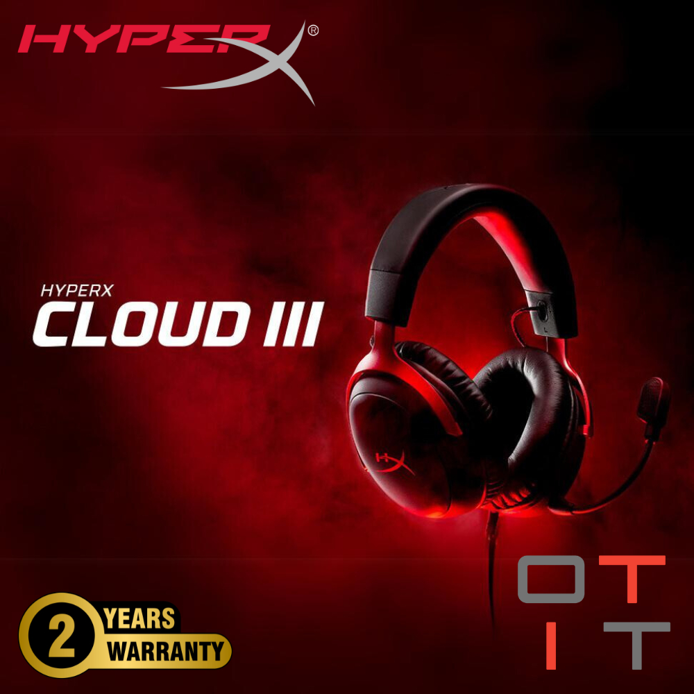 HyperX Cloud II III 2 3 Pro Gaming Headset GUN METAL / RED / BLACK for ...