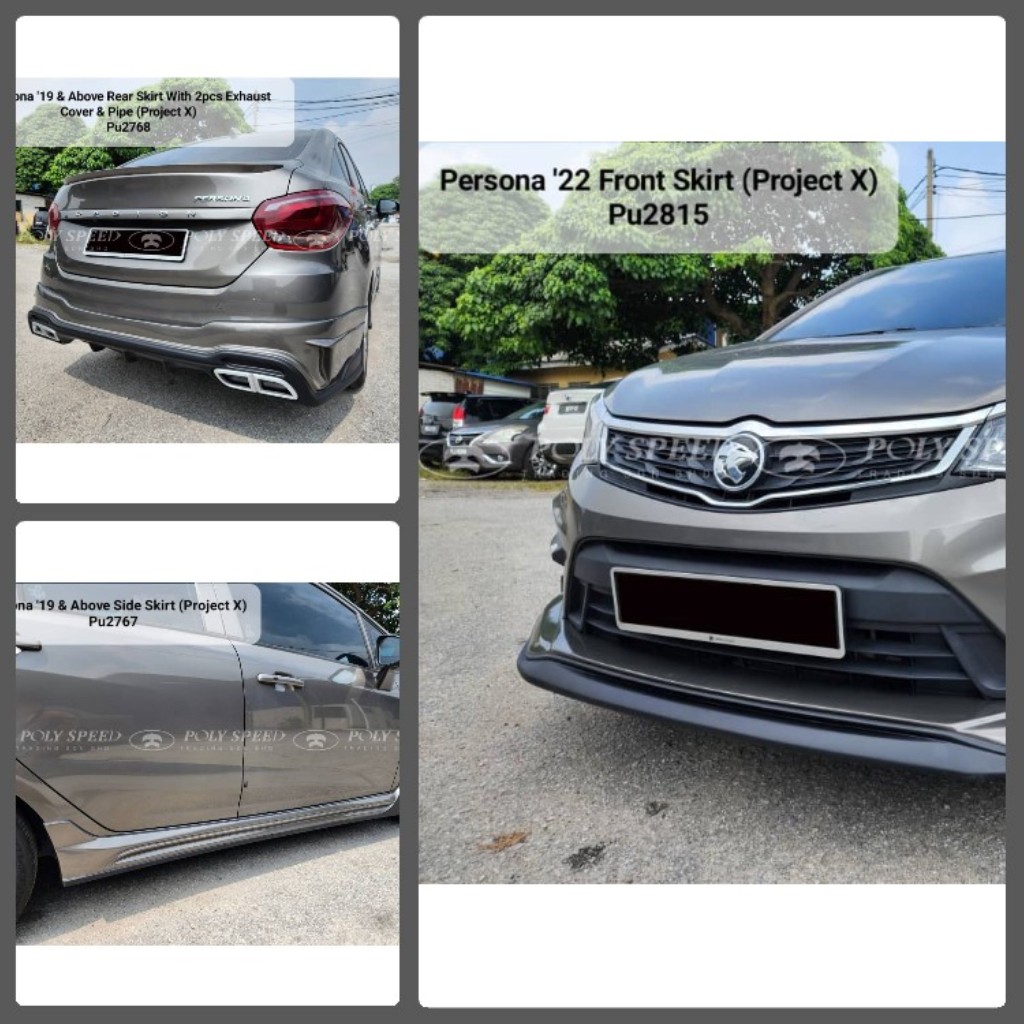 2nd Generation Proton Persona 2022 Project X Body Kit PU Ready Stock ...