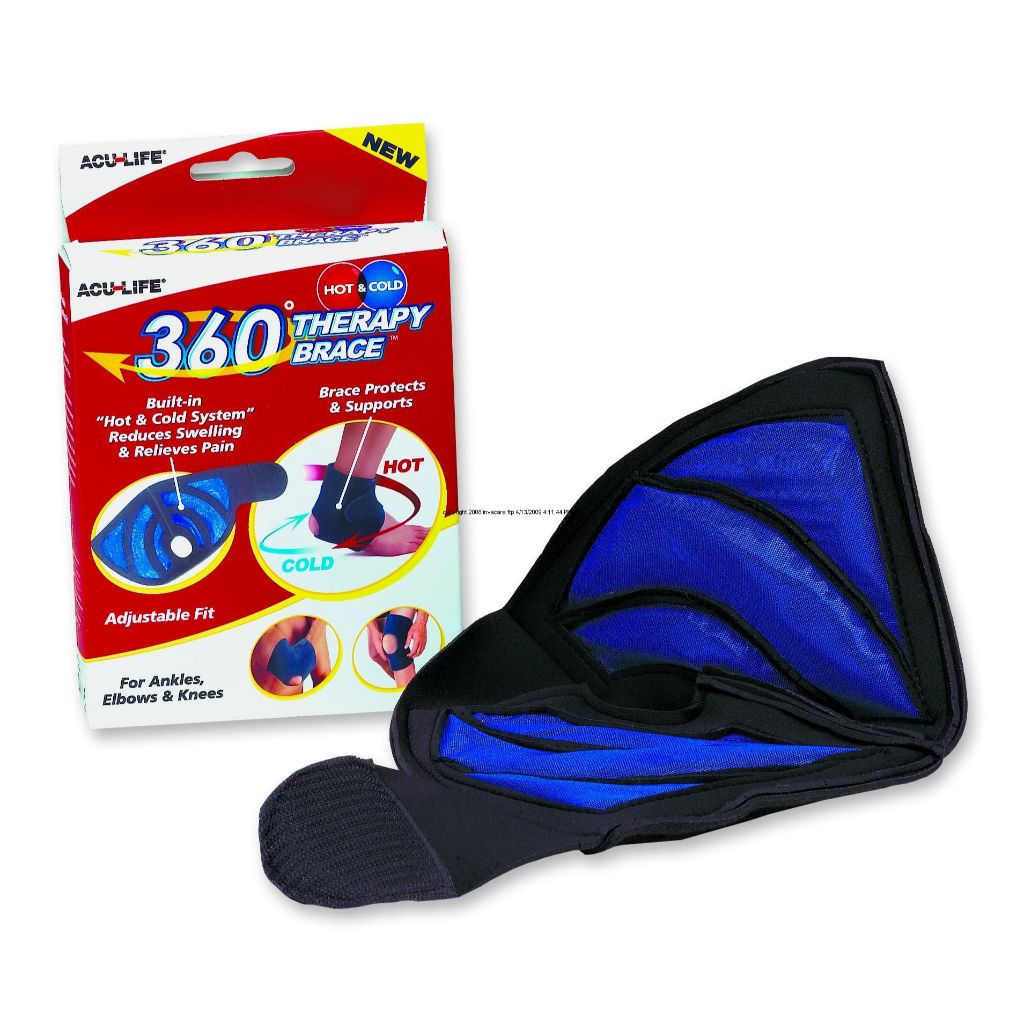 ACU-LIFE 360 THERAPY BRACE-4 IN 1 Design(Ankle/Elbows/Knees/Wrist ...