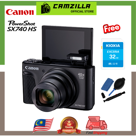 Canon Powershot SX-740HS / SX740 HS 4K Video with 40x Superzoom - Canon ...