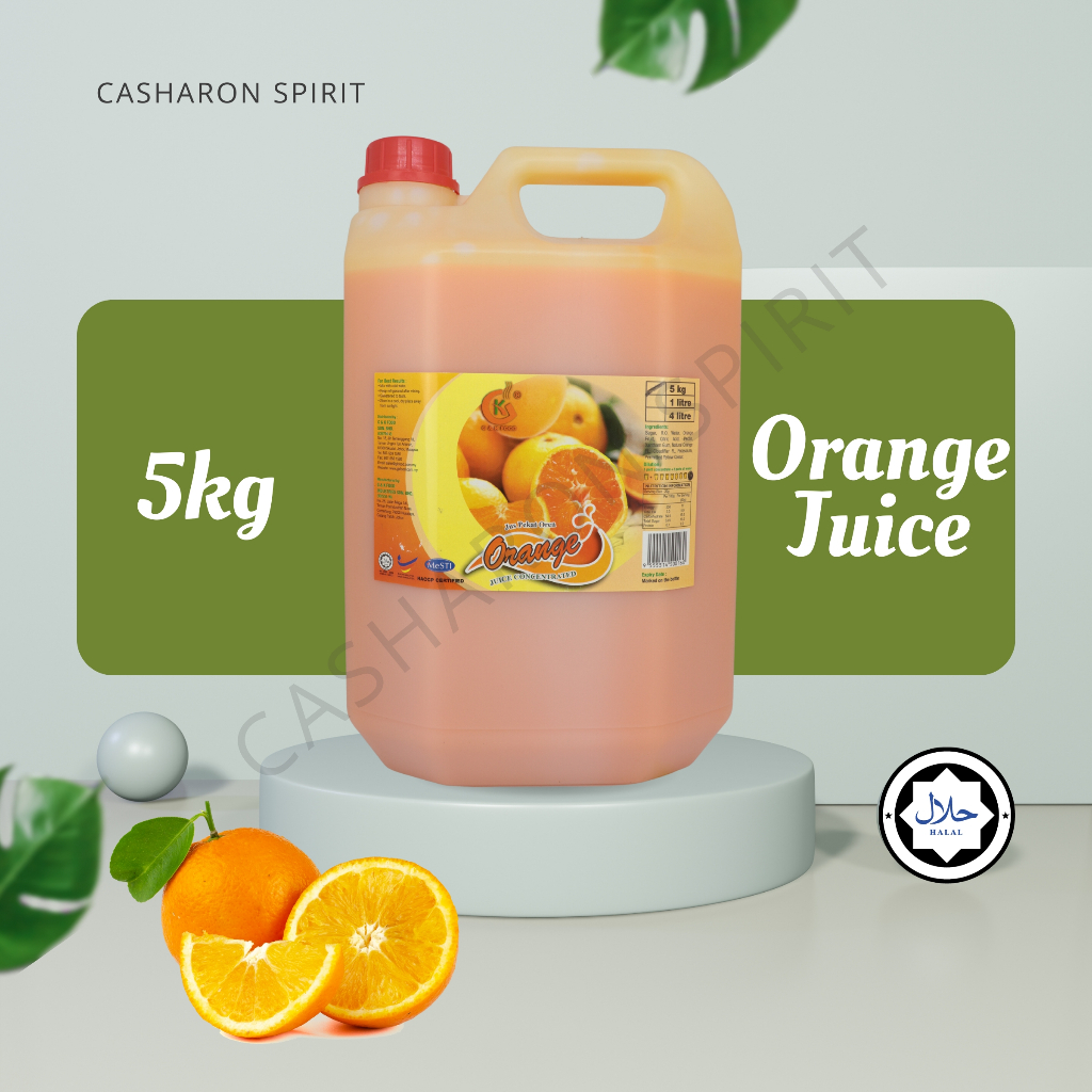 5kg Concentrate Orange Juice (4L) | Shopee Malaysia