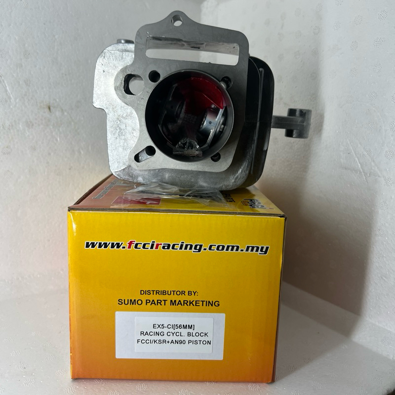 EX5 CLASS BLOCK RACING 56MM +AN90 PISTON FCCI EX5-C1 BLOCK FCCI (Saiz ...