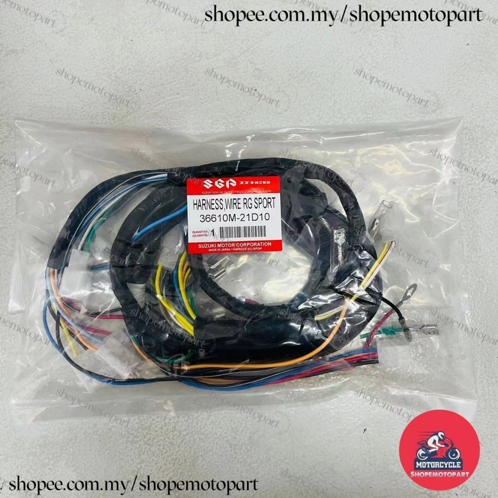 WIRE WYRE HARNESS WIRING SET WYRING SUZUKI RGS RG SPORT 110 / RGV 120 ...