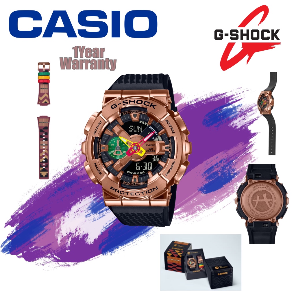 SPECIAL EDITION!!CASIO G-SHOCK *GM-110RH @Rui Hachimura | Shopee Malaysia
