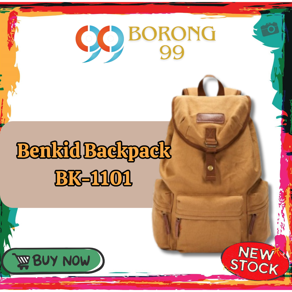 Benkid Backpack BK-1101 For Camera ( Malaysia Ready Stock) | Shopee ...