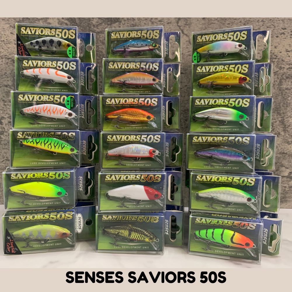 Senses Savior 50s Killer Sebarau Sinking Minnow Fishing Lure | Shopee Malaysia