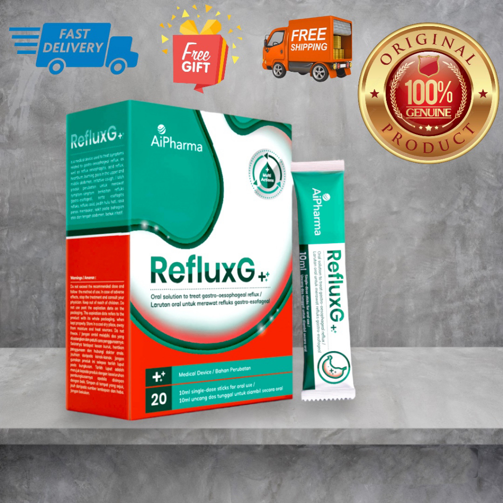 AiPharma RefluxG Multi Action Sachet 10ml x 20s Oral Solution for ...