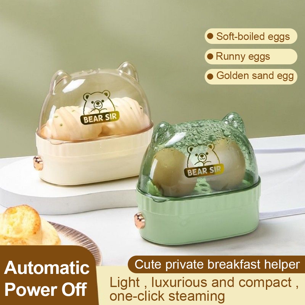 Mini Egg Cooker Electric 40ML 120W 220V Automatic Power Off Egg Steamer ...