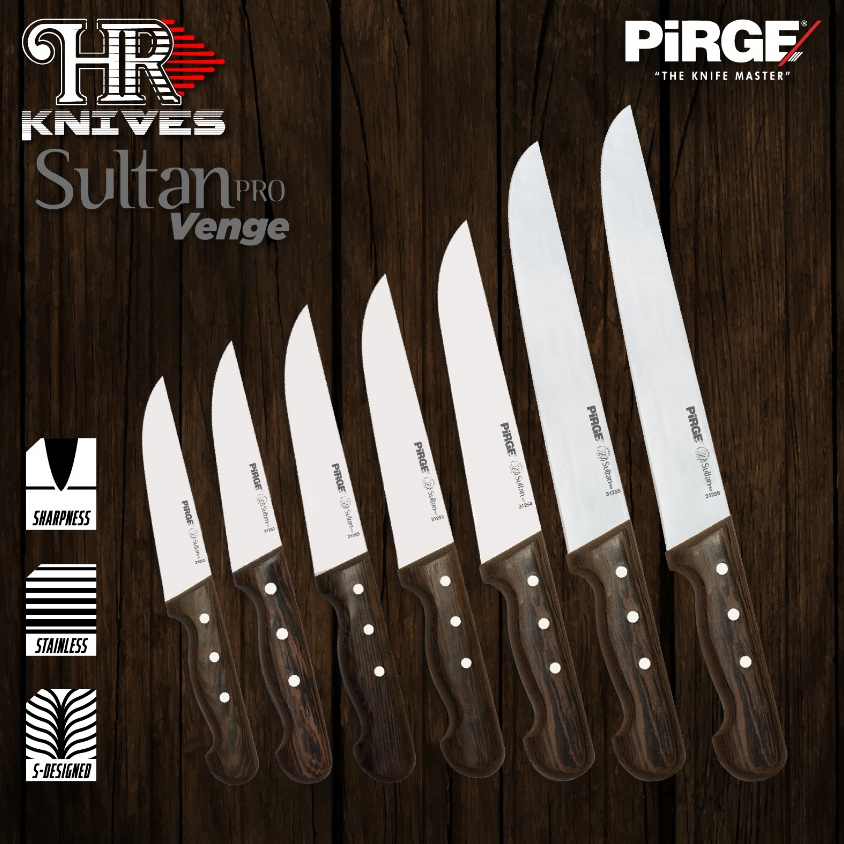 PIRGE Sultan Venge Butchers Broadblade Pelbagai guna, Pisau Chef ...