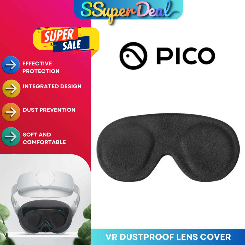 (VR PICO 4) VR Glasses Lens Protective Cover Lens Protector Pad ...