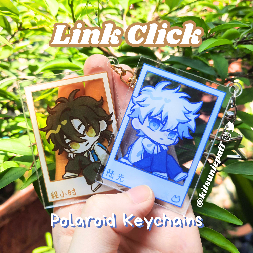 Link Click Polaroid Keychains 📷 | Shopee Malaysia