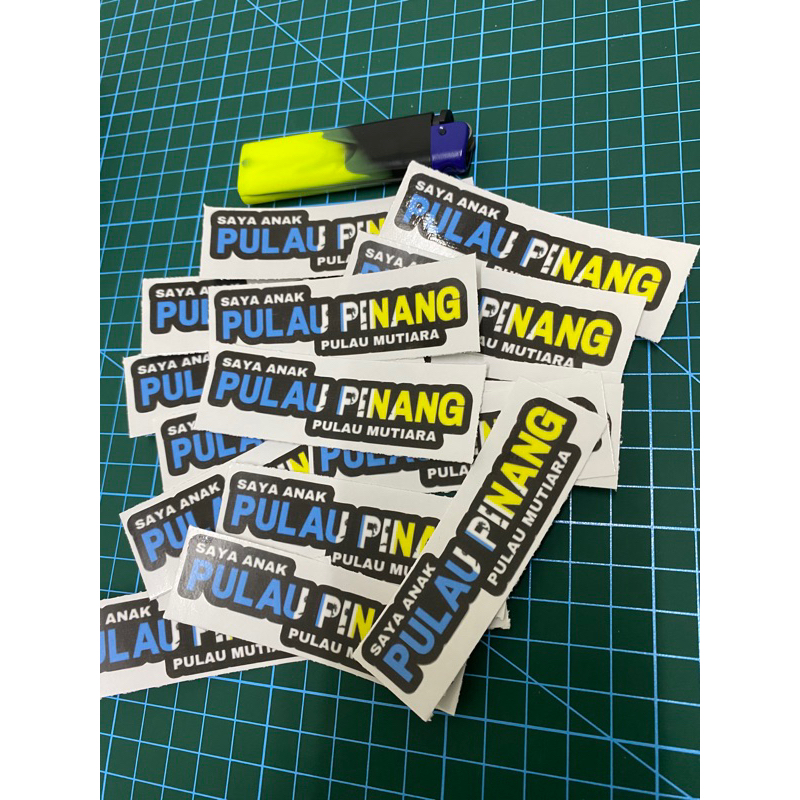 Design Bendera Saya Anak Negeri 1pcs #Sticker motor kereta #stiker ...