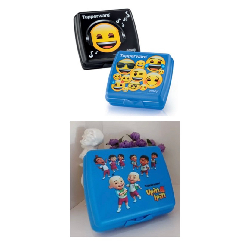 Tupperware Emoji Sandwich Keeper | Shopee Malaysia