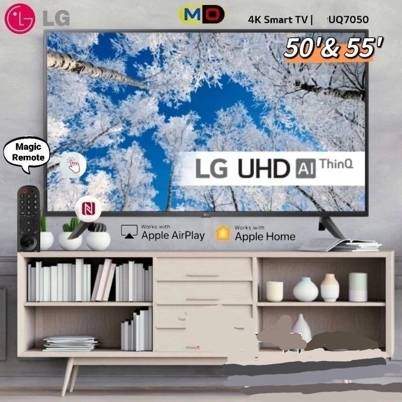 Preferred LG 55 nch Smart 4K UHD TV UQ70 Series with a5 Gen5 Al 4K ...