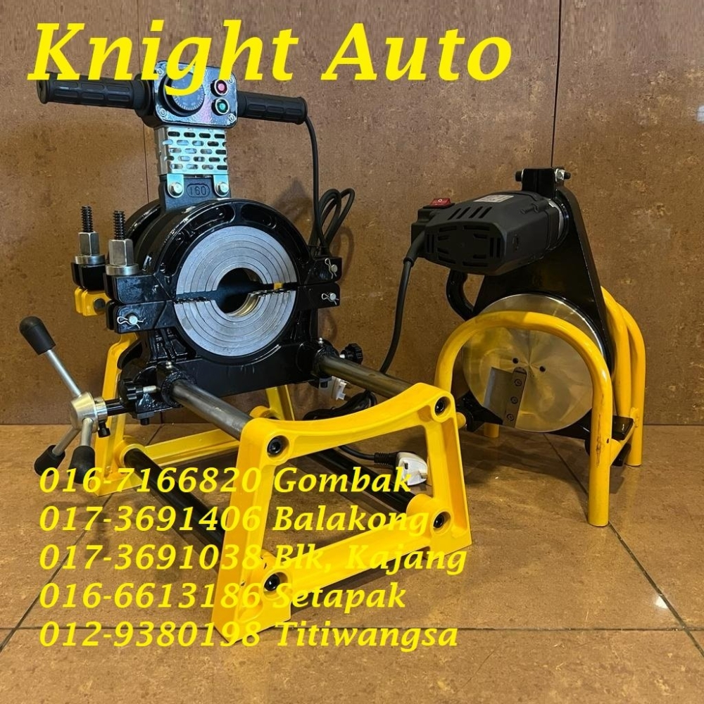 KGT 50-160 manual semi-automatic PE pipe butt welding machine hot melt ...