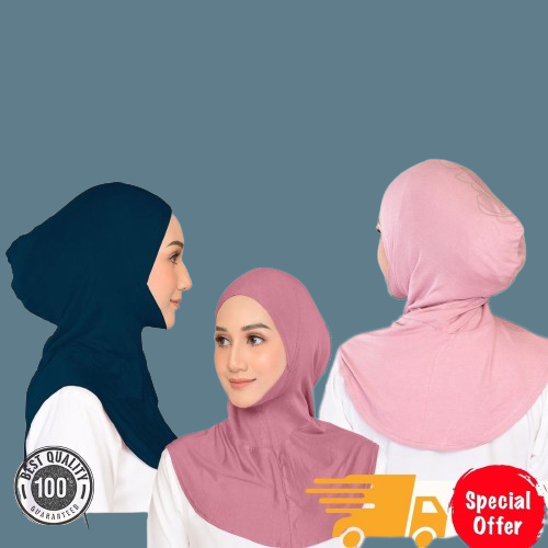 Inner Ninja Dagu Premium BInner Neck Muslimah | Shopee Malaysia
