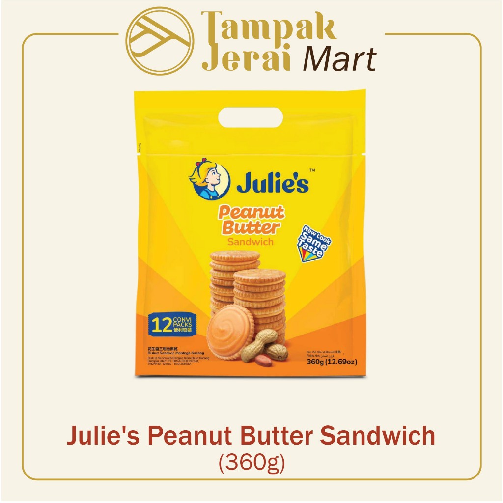 Julie's Peanut Butter Sandwich (360g) | Shopee Malaysia