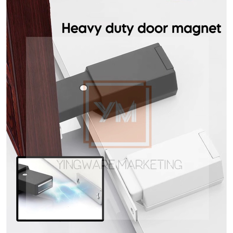 Heavy duty push to open magnet latch catch hidden door cabinet ...