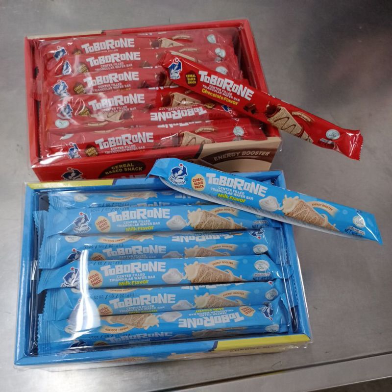 Twin Fish Tobo One Center Bar Wafer Segitiga Diisi Tengan | Tobo Filled ...