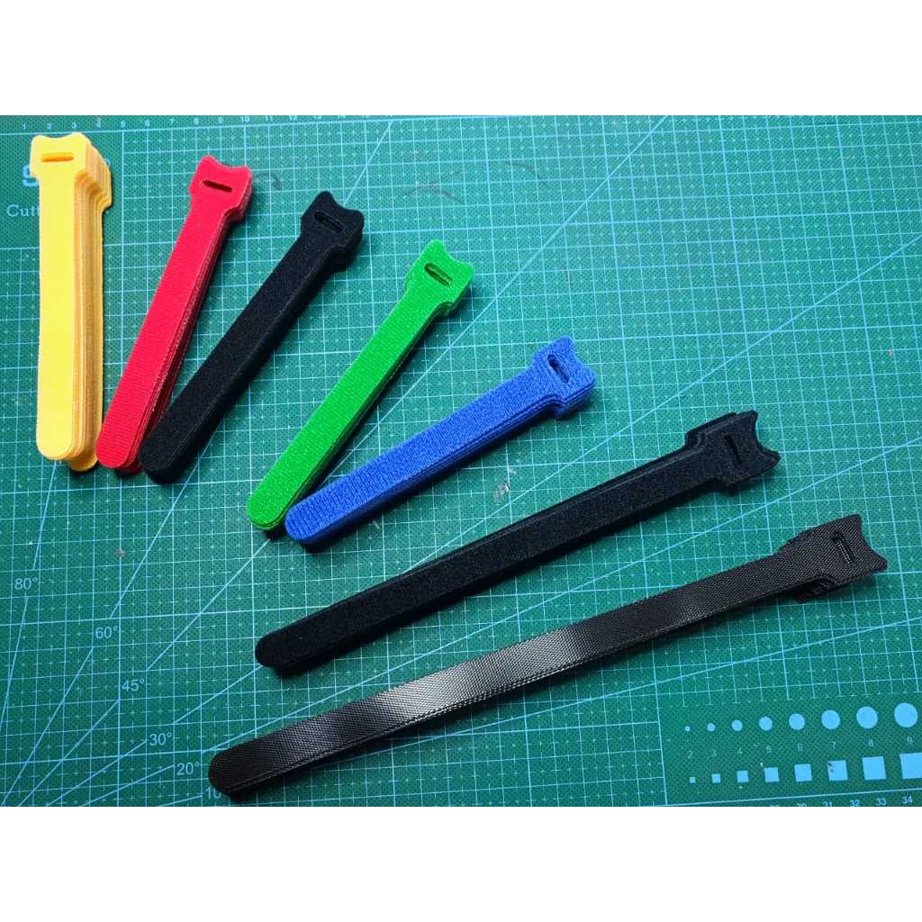 Reusable Adjustable Cable Organizers Nylon Reverse Buckle Velcros Magic ...