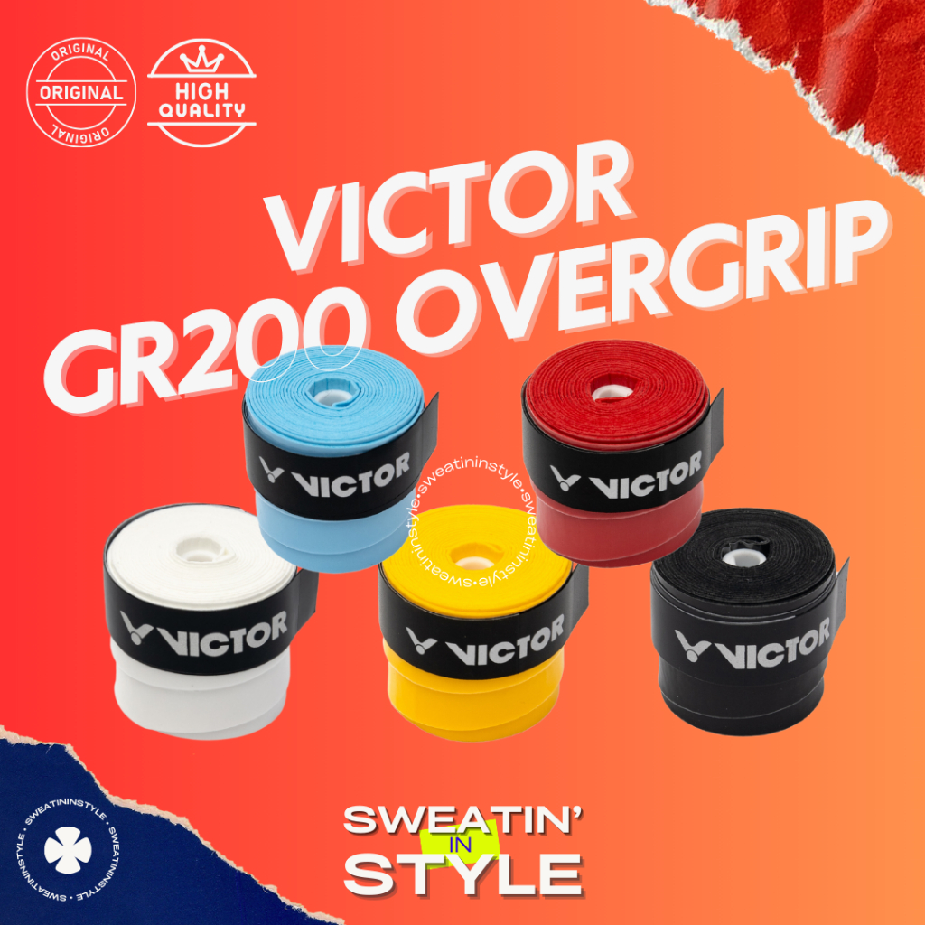 [100% ORI] VICTOR Badminton Grip GR200 Anti-Slip | Shopee Malaysia