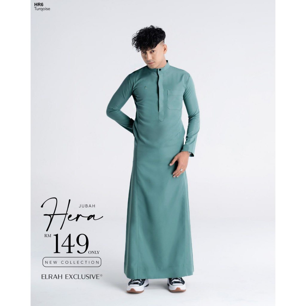 JUBAH HERA RAYA BY ELRAH EXCLUSIVE RAYA 2023/2024 | Shopee Malaysia