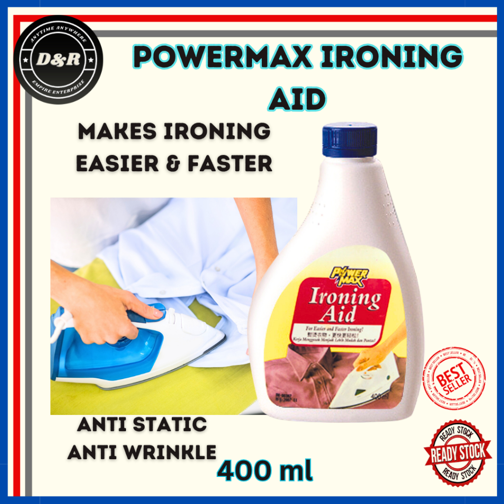 (set of 3) Cosway Powermax Ironing Aid 400ml Bantu Seterika Baju Kedut ...