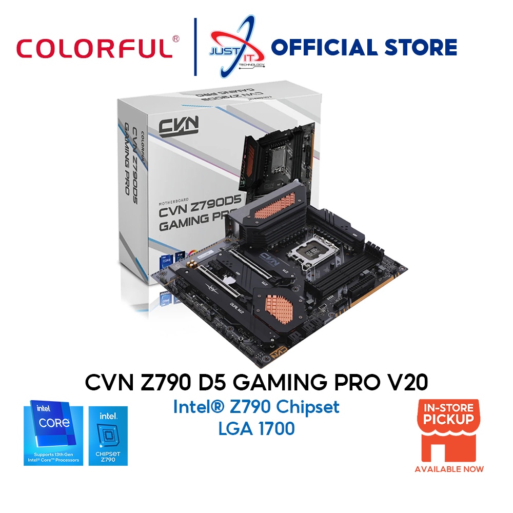 Colorful CVN Z790 D5 Gaming Pro V20 LGA 1700 Motherboard | Shopee Malaysia