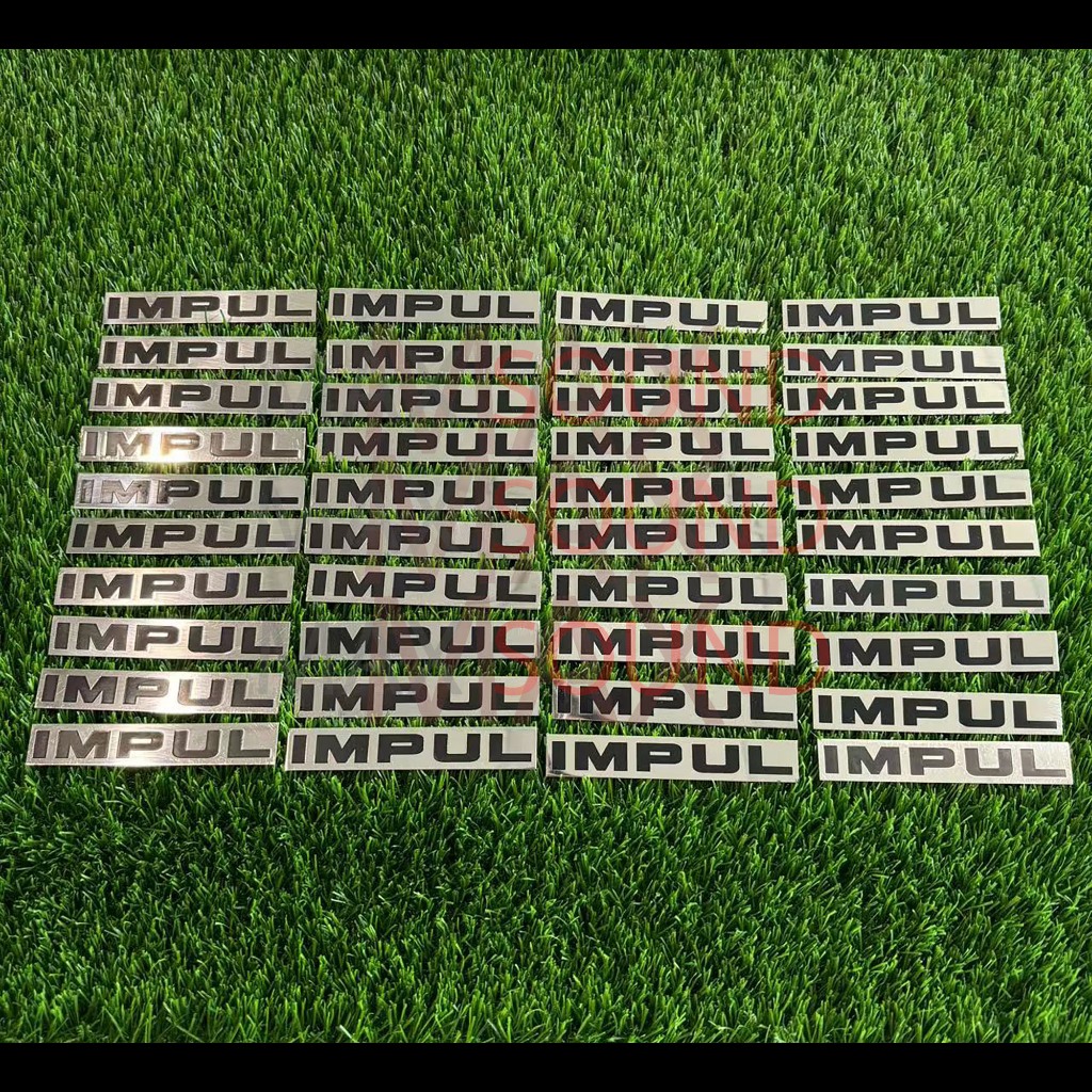 Emblem Logo Impul Big Fit For Grille Spoiler Skirting Nissan Livina ...