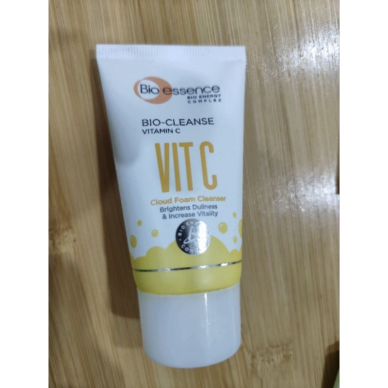 MFG DATE 4/23 BIO ESSENCE BIO CLEANSE VITAMIN C VIT C CLOUD FOAM CLEANSER 30g | Shopee Malaysia
