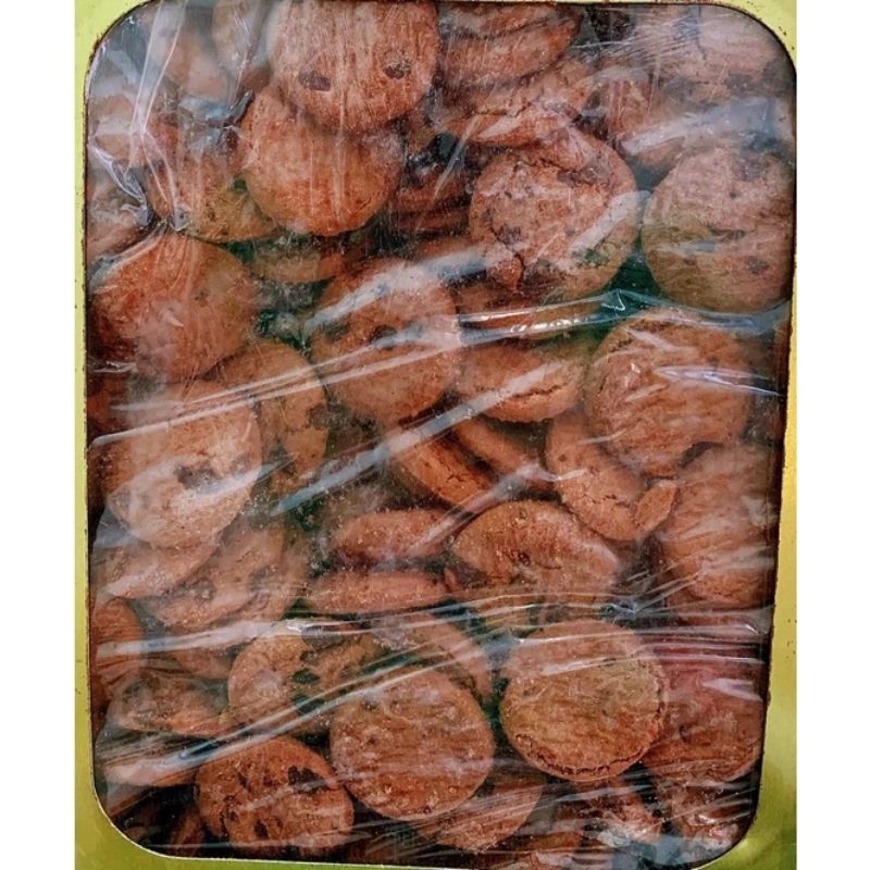 MALAYSIA Childhood Memory Biscuit Tin Biscuit Chocolate Chips | Shopee ...