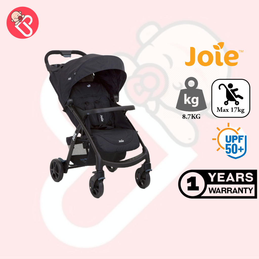 Joie Muze LX One Hand Fold Stroller | Birth to 15kg | Shopee Malaysia