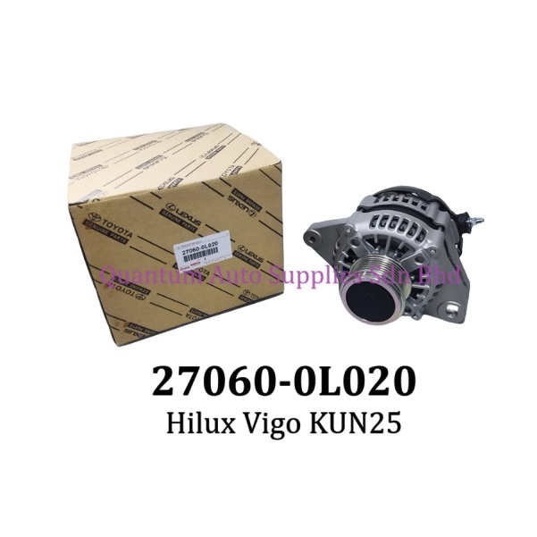 Toyota Alternator Generator 27060-0L020 Hilux Vigo KUN25 KUN26 | Shopee ...