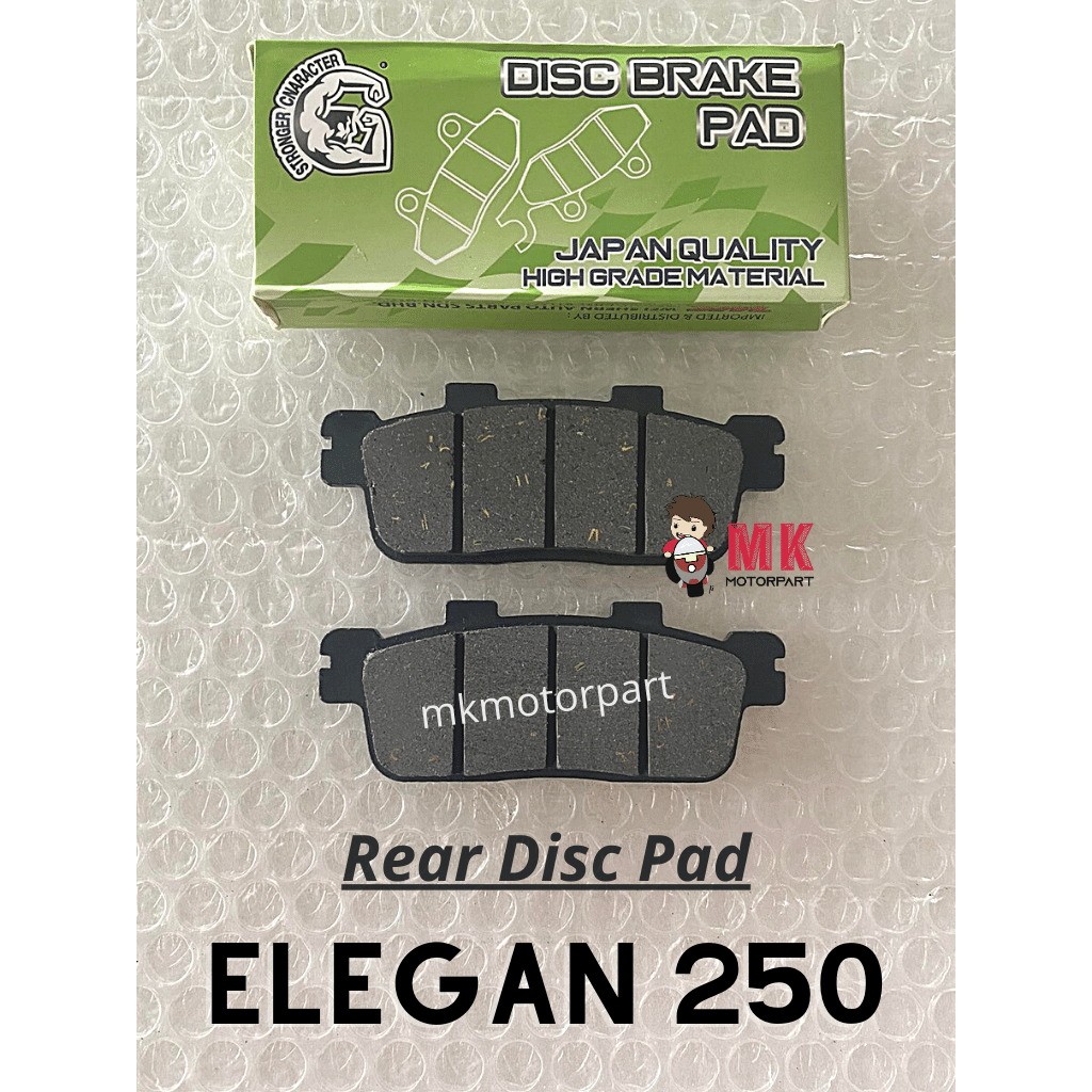 [SC] REAR DISC BRAKE PAD Modenas ELEGAN 250 Kulit Disk Brek Belakang ...