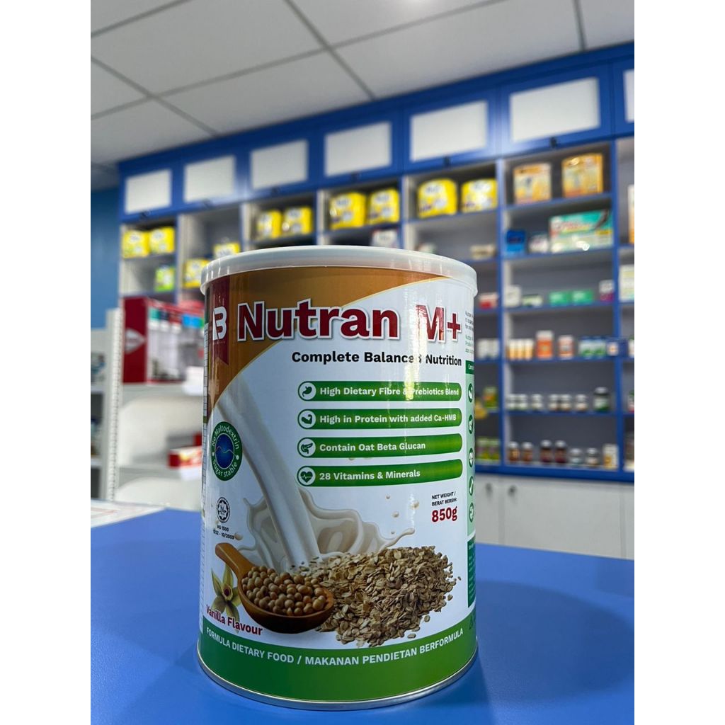 Nutran M+ Adult Complete Balanced Nutrition Diabetes Specific Formula ...