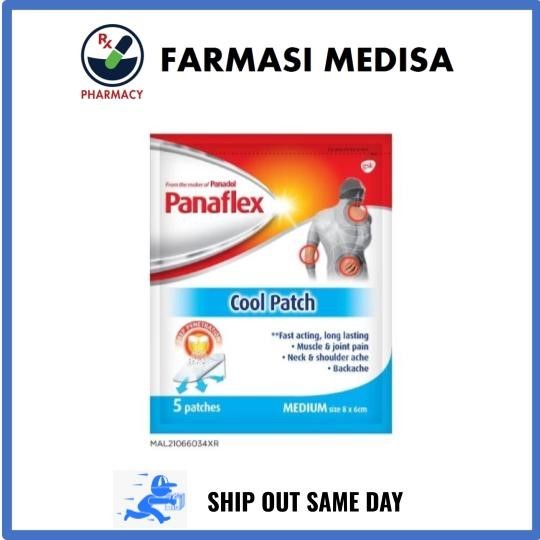 Panadol Panaflex Cool Patch patches 8 x 6 cm | Shopee Malaysia