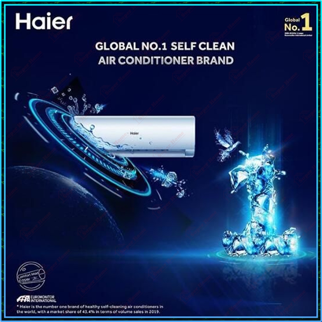 NUR E-Rebate RM200 Haier DC INVERTER R32 Aircond VQA | VQB | VQC R32 ...