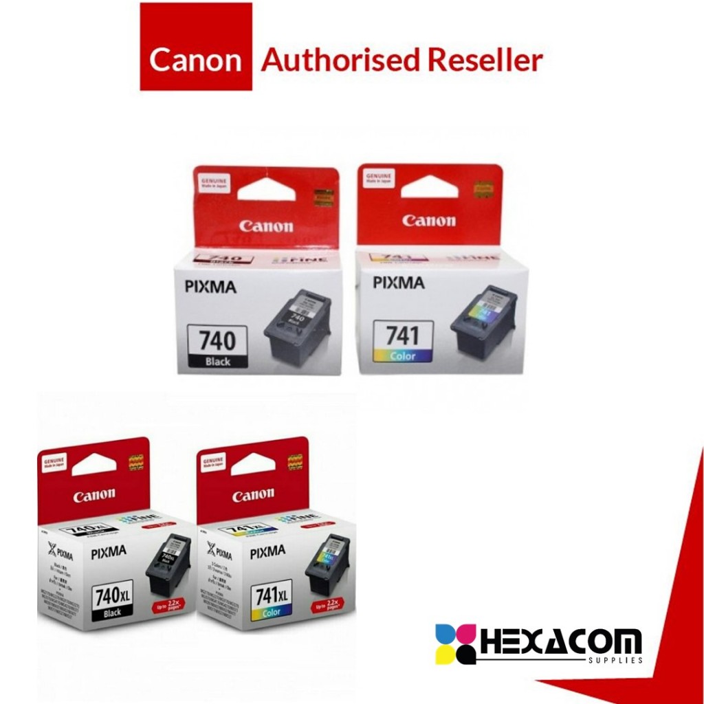 Canon Value Pack Ink Cartridge - Black/Colour PG-740/CL-741 | Shopee Malaysia