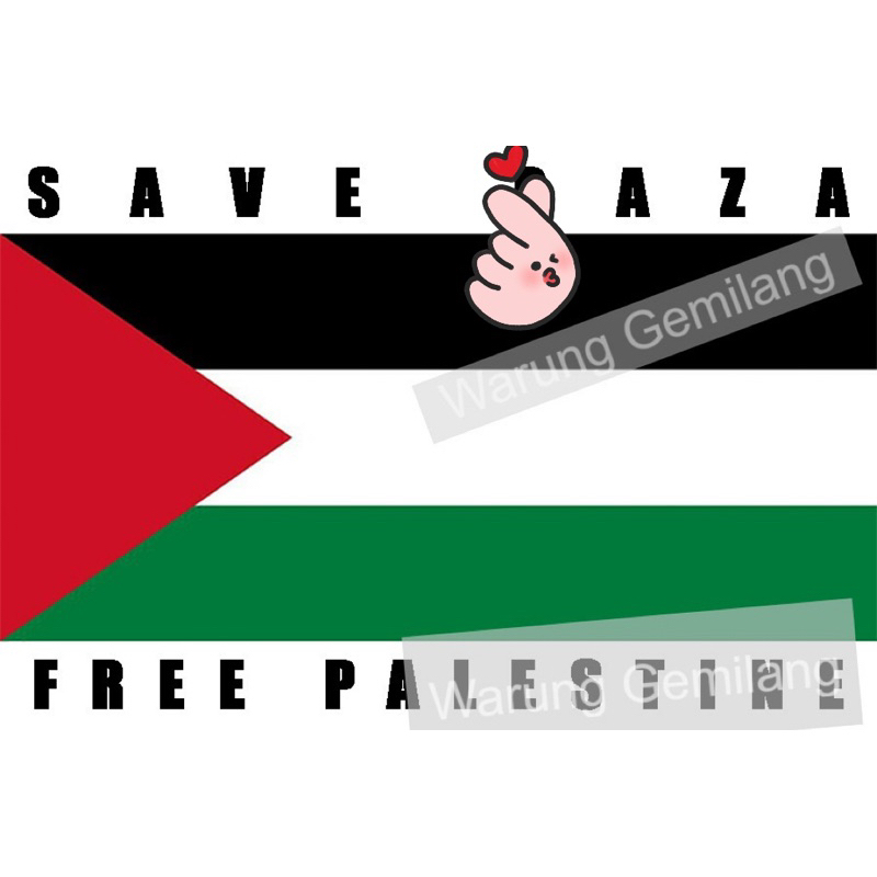 [Special Offer] Stiker Car Sticker Kereta Free Gaza Palestin Palestine ...