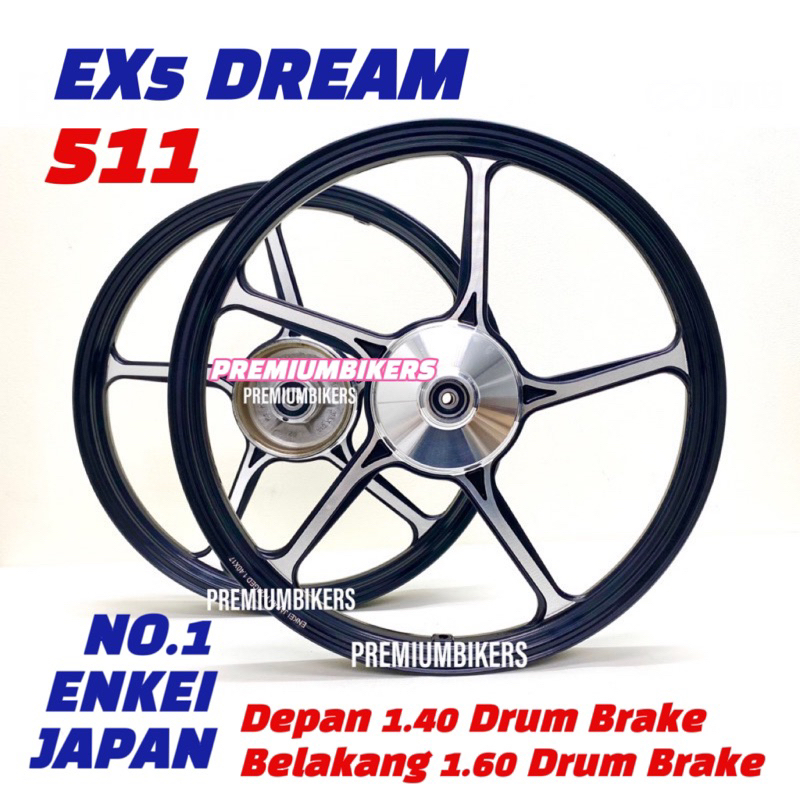 EX5 DREAM FG511 SPORT RIM ENKEI WAVE100 EX5 CLASS RIM FG511 | Shopee ...
