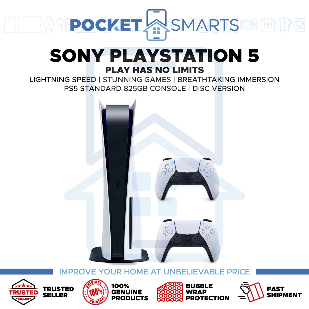 [Sony Malaysia Set] Sony PlayStation 5 PS5 / Sony PlayStation 5 Slim ...