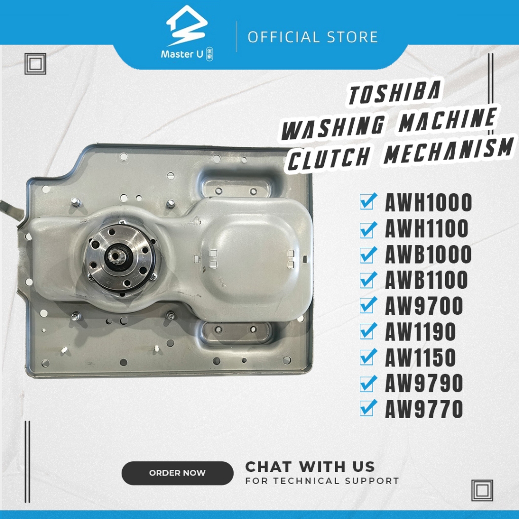 ORIGINAL TOSHIBA WASHING MACHINE CLUTCH MECHANISM AWH1000 AWH1100 ...