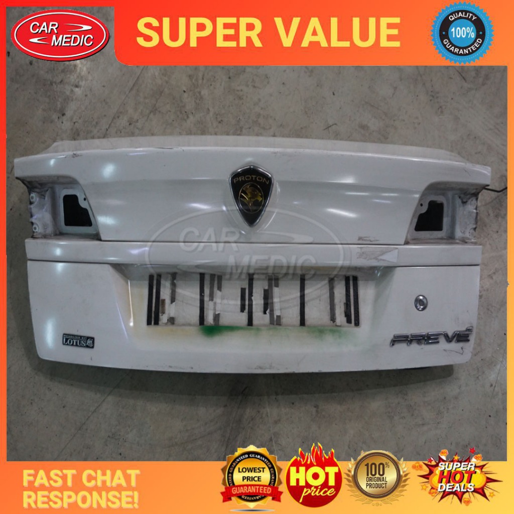 Original Proton Preve Rear Boot Bonet Belakang (Used) | Shopee Malaysia